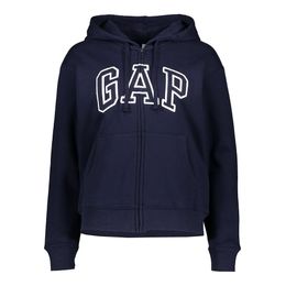GAP Sweatjacke in Dunkelblau - 36% | Gr&ouml;&szlig;e XL | Damen-sweatshirts-jacken