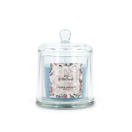 Laura Ashley Duftkerze ''Laura Ashley - Iris & Patchouli'' in Hellblau - 250 g - 46% | Kerzen-vasen