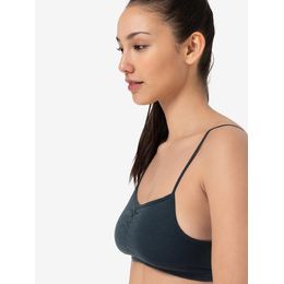super.natural Bustier "Cosy" in Anthrazit - 57% | Gr&ouml;&szlig;e S | Damen-bhs