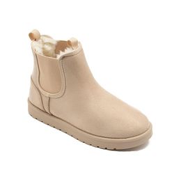 C'M Winterboots in Beige - 56% | Gr&ouml;&szlig;e 39 | Damen-stiefel