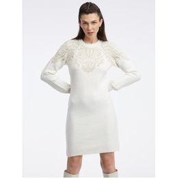 ORSAY Strickkleid in Wei&szlig; - 58% | Gr&ouml;&szlig;e S | Damen-kleider