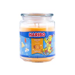 Haribo Duftkerze "Haribo Winter Fun" in Orange - 510 g - 49% | Kerzen-vasen