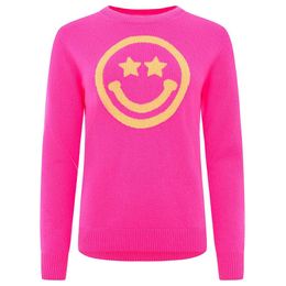 Zwillingsherz Kaschmir-Pullover in Pink - 65% | Gr&ouml;&szlig;e XL | Damen-pullover-cardigans