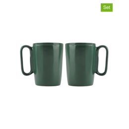 Vialli Design 2er-Set: Becher "Fuori" in Gr&uuml;n - 250 ml - 11% | Gedeckter-tisch
