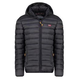 Geographical Norway Steppjacke in Schwarz - 57% | Gr&ouml;&szlig;e M | Herrenjacken