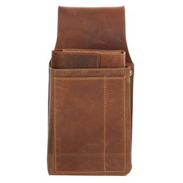 Old West Leder-Geldb&ouml;rse "Fargo" in Cognac - (B)24,5 x (H)12,5 x (T)6 cm - 56% | Portemonnaies-etuis