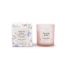 Laura Ashley Duftkerze ''Laura Ashley - Green Tea & Aloe'' in Rosa - 200 g - 49% | Kerzen-vasen