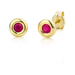 Revoni Gold-Ohrstecker mit Edelsteinen - 73% | Schmuck