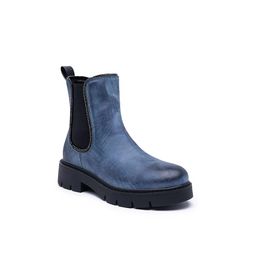 Foreverfolie Boots in Blau - 71% | Gr&ouml;&szlig;e 41 | Damen-stiefel