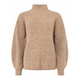 Zwillingsherz Pullover in Beige - 41% | Gr&ouml;&szlig;e L | Damen-pullover-cardigans