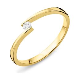 Revoni Gold-Ring mit Diamant - 76% | Gr&ouml;&szlig;e 54 | Schmuck