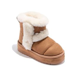 C'M Winterboots in Camel - 65% | Gr&ouml;&szlig;e 36 | Damen-stiefel