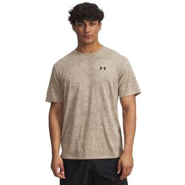 Under Armour Funktionsshirt "Novelty" in Beige - 21% | Gr&ouml;&szlig;e M | Herren-sportshirts
