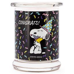 PEANUTS Duftkerze ''PEANUTS Congrats'' in Schwarz - 250 g - 33% | Kerzen-vasen