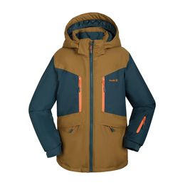 Kamik Winterjacke "Max" in Petrol/ Bronze - 59% | Gr&ouml;&szlig;e 116 | Kinderjacken