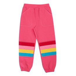 frugi Sweathose "Malpas" in Pink - 48% | Gr&ouml;&szlig;e 128/134 | Kinderhosen