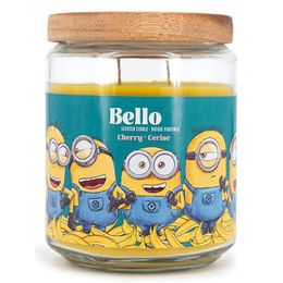 Minions Duftkerze "Minions Bello" in Gelb/ Blau - 510 g - 39% | Kerzen-vasen