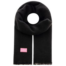 Zwillingsherz Schal "Flauschig" in Schwarz - (L)180 x (B)60 cm - 48% | Damen-schals-tuecher