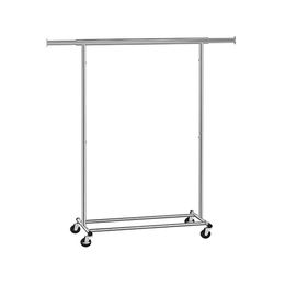 Songmics Kleiderst&auml;nder in Silber - (B)132 x (H)160 x (T)45,5 cm - 14% | Garderoben
