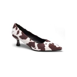 C'M Pumps in Creme/ Braun - 65% | Gr&ouml;&szlig;e 36 | Pumps