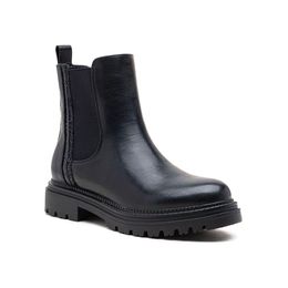 Foreverfolie Chelsea-Boots in Schwarz - 66% | Gr&ouml;&szlig;e 36 | Stiefeletten