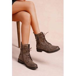 Foreverfolie Boots in Braun - 69% | Gr&ouml;&szlig;e 36 | Damen-stiefel