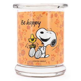 PEANUTS Duftkerze ''PEANUTS Be Happy'' in Orange - 250 g - 36% | Kerzen-vasen