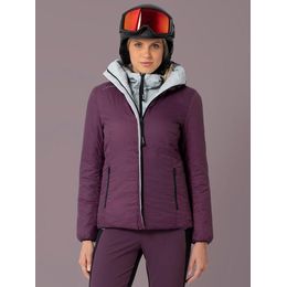 LaMunt Wende-Steppjacke in Lila/ Grau - 81% | Gr&ouml;&szlig;e 38 | Damenjacken