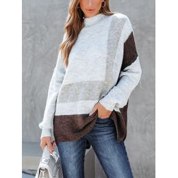 Milan Kiss Pullover in Grau - 57% | Gr&ouml;&szlig;e XL | Damen-pullover-cardigans