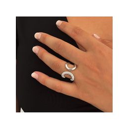 Eclat d'Argent Silber-Ring mit Edelsteinen - 70% | Gr&ouml;&szlig;e 60 | Schmuck