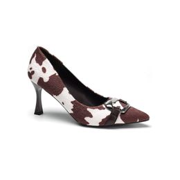 C'M Pumps in Creme/ Braun - 62% | Gr&ouml;&szlig;e 41 | Pumps