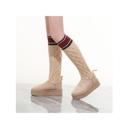 C'M Stiefel in Beige - 68% | Gr&ouml;&szlig;e 37 | Damen-stiefel
