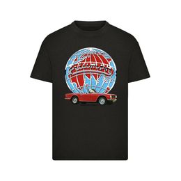 F4NT4STIC T-Shirt 'British Motor Heritage Triumph Sports Car 1970' Jungen Gr&ouml;&szlig;e 146/152 blau / rauchblau / rot / schwarz
