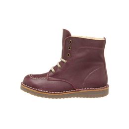 kmins Leder-Boots in Bordeaux - 68% | Gr&ouml;&szlig;e 28 | Kinderstiefel
