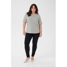 Kaffe curve Shirt "Lianica" in Grau - 58% | Gr&ouml;&szlig;e L | Damen-tops