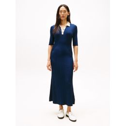 Tommy Hilfiger Kleid Damen Gr&ouml;&szlig;e XL ecru / navy