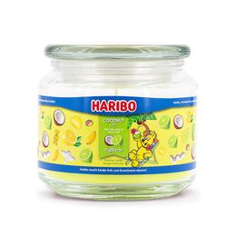 Haribo Duftkerze "Haribo Coconut Lime" in Gelb - 300 g - 34% | Kerzen-vasen