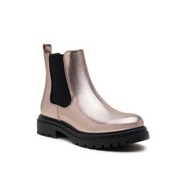 Foreverfolie Chelsea-Boots in Champagner - 64% | Gr&ouml;&szlig;e 38 | Stiefeletten