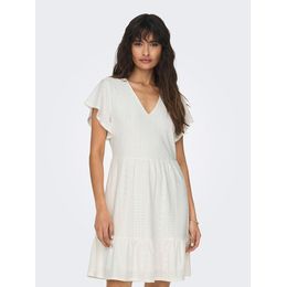 Only Kleid "Sandra" in Creme - 42% | Gr&ouml;&szlig;e M | Damen-kleider