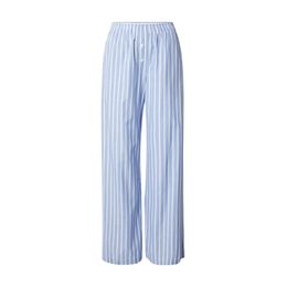 MONKI Hose Damen Gr&ouml;&szlig;e 36 hellblau / wei&szlig;