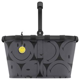 Reisenthel Einkaufskorb Carrybag smiley grey, Anthrazit, Textil, 22 L, 48x29x28 cm, Freizeit, Koffer & Taschen, Einkaufsk&ouml;rbe