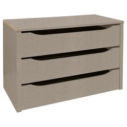 CARRYHOME Schubkasteneinsatz, Grau, Holzwerkstoff, 3 Schublade(n) Schubladen, 88x57x45 cm, Blauer Engel, Goldenes M, Made in Germany, Wohnzimmer, Sofas & Couches, Sofas, Modulsofas