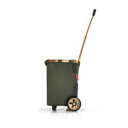 Reisenthel Einkaufstrolley Carrycruiser urban forest gold, Kunststoff, Uni, 40 L, 42x47.5x32 cm, Freizeit, Koffer & Taschen, Einkaufstaschen