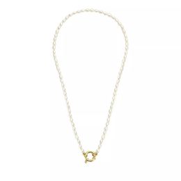 Isabel Bernard Halskette - Aidee Marissa 14 karat necklace with Freshwater pe - Gr. unisize - in Gold - f&uuml;r Damen