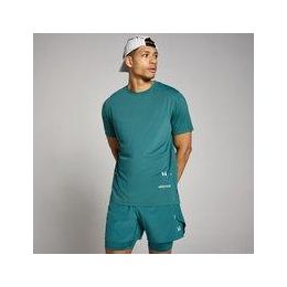 Myprotein MP Herren Hybrid Mesh T-Shirt - Sattes Petrol - S
