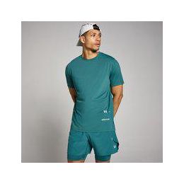 Myprotein MP Herren Hybrid Mesh T-Shirt - Sattes Petrol - XS