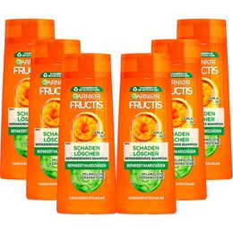 Garnier Haarshampoo &raquo; Fructis Schadenl&ouml;scher Shampoo&laquo; Repariert Haarsch&auml;den orange F&uuml;r weniger Spliss und kr&auml;ftigere L&auml;ngen