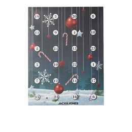 Jack & Jones Jack & Jones Herren Freizeitsocken &raquo;JACCHRISTMAS SOCK Adventskalender&laquo; Packung, 24 Paar tlg. 24 Paar Socken mit Weihnachtsmotiven, Baumwollmischung 