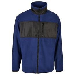 Urban Classics Jungen Urban Classics Fleecejacke &raquo; Herren Patched Micro Fleece Jacket&laquo; 1 Stk. tlg. ohne Kapuze M