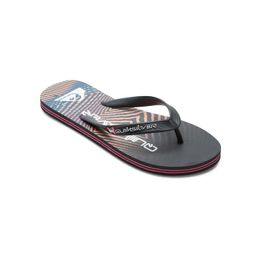 Quiksilver Sandale &raquo;Molokai Wordblock&laquo; Black/Black/Pink 8(41) 8(41) Flexibles, synthetisches, an 3 Punkten...